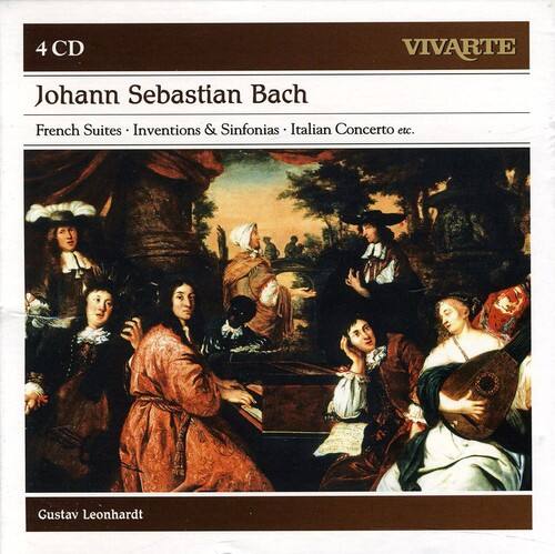 Gustav Leonhardt Bach: French Suites Inventions & Sinfonias COMPACT ...