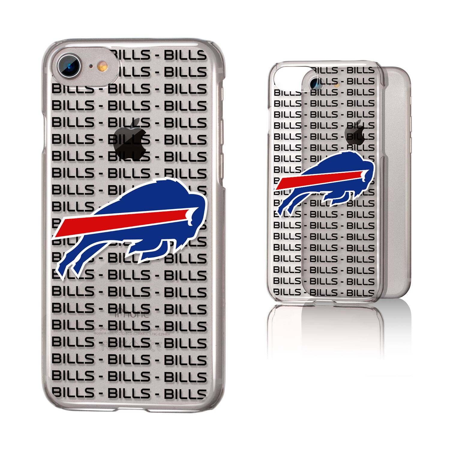 Keyscaper NFL Buffalo Bills iPhone Clear Text Backdrop Design Case 15 ...