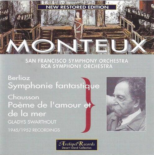 Berlioz / Monteux Sym Fantastique + Chauss COMPACT DISCS [CD] - Best Buy