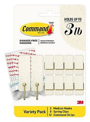 Command Mixed Hooks Pack, Vanilla Bean, 10/Pack (VBMHP 10ESF) Beige VBMHP-10ESF - Best Buy