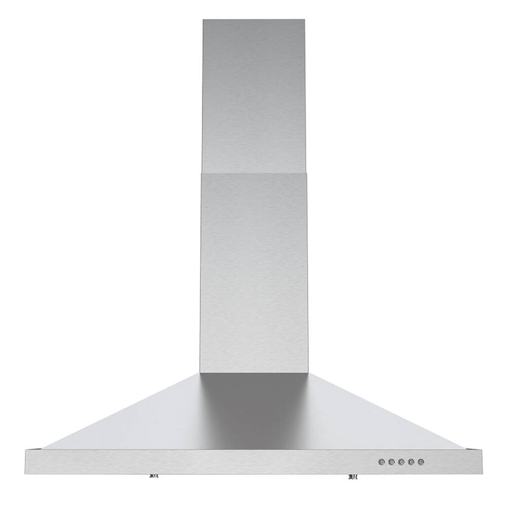 Streamline 30 inches Externally Vented Wall Range Hood Brushed ...