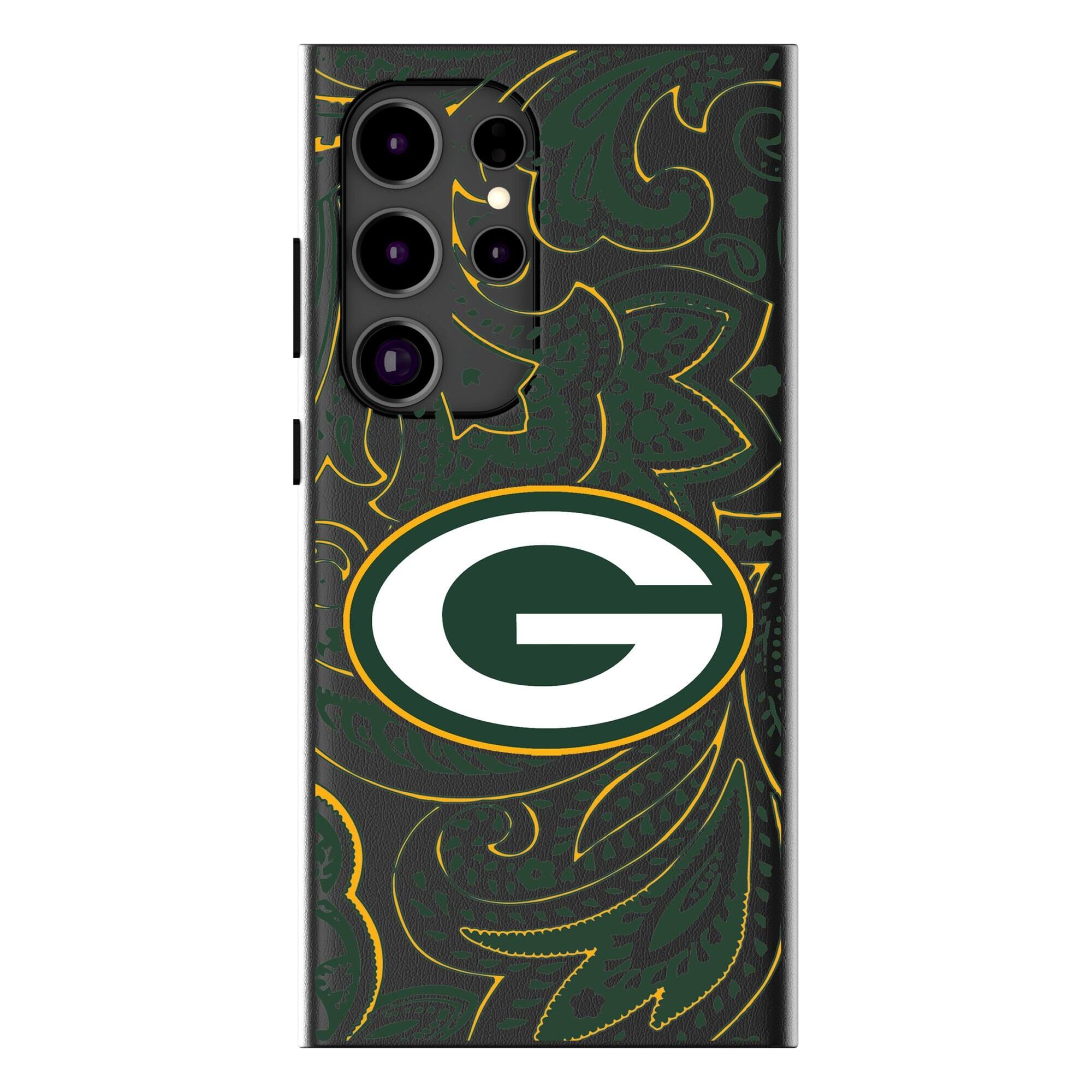 Keyscaper NFL Green Bay Packers Paisley Galaxy Magnetic Bump Case S25 ...