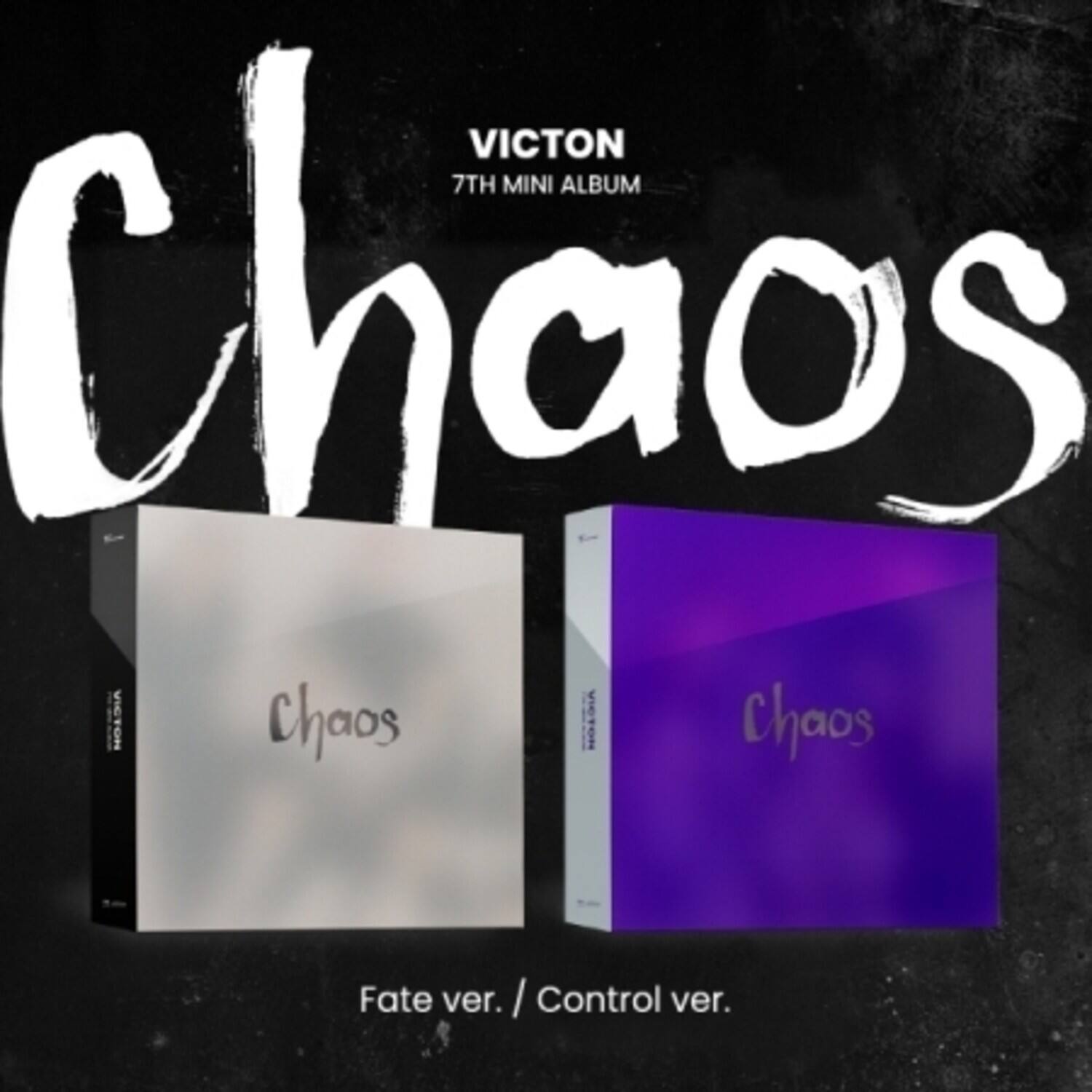 Victon Chaos incl. 84pg Photobook, 2 Photocards, Trilogy Card, Film ...