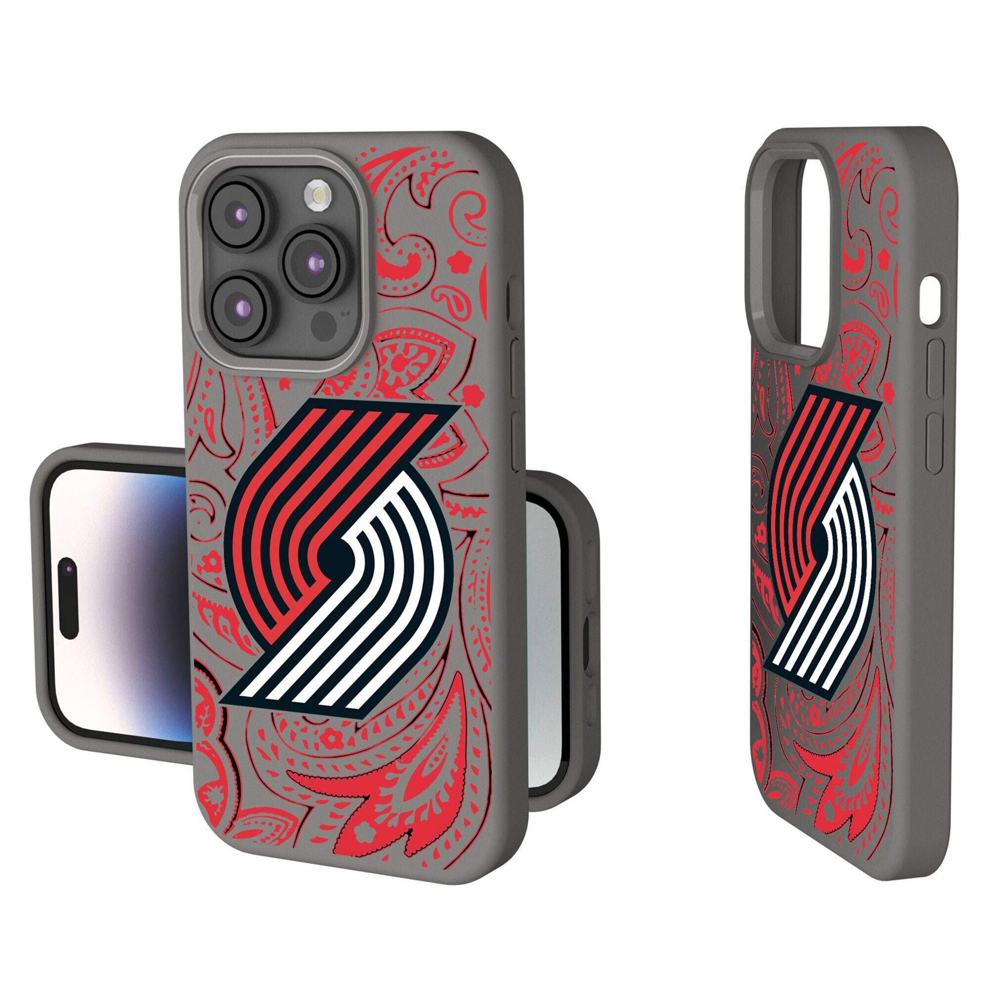 Keyscaper NBA Portland Trail Blazers Paisley iPhone Soft Touch Case 15 ...