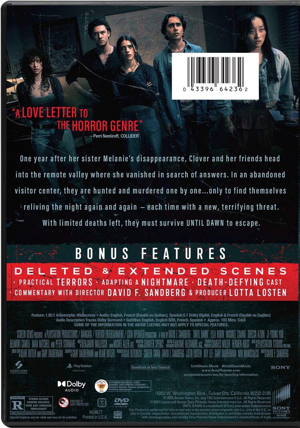 Until Dawn DVD - Best Buy