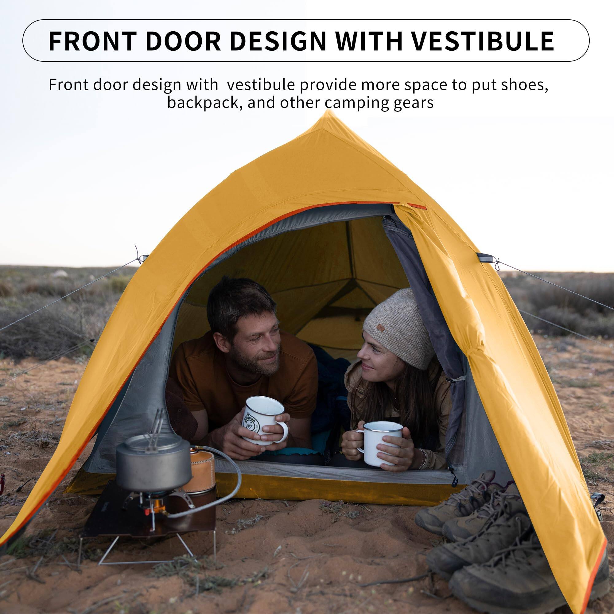 Paradigms Interiors Cloud up Tent Lightweight Backpacking With ...