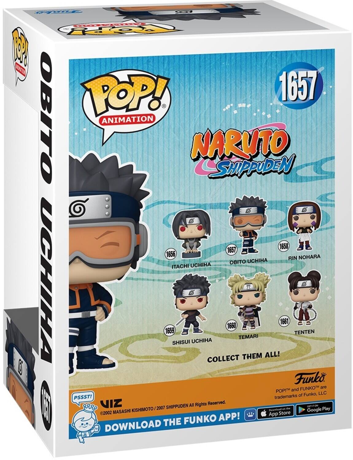 Funko POP! Anime: Naruto Obito Uchiha (Kid) COLLECTABLES Multicolor ...