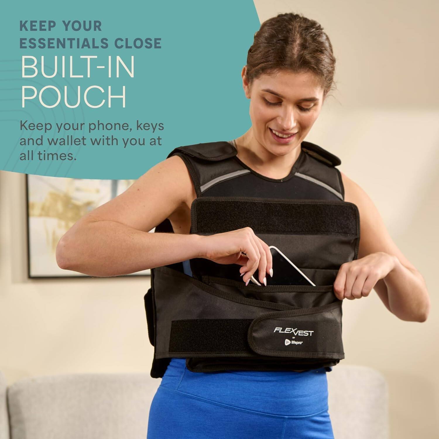 LifePro Adjustable Weighted Vest for Women Walking Running and Strength ...