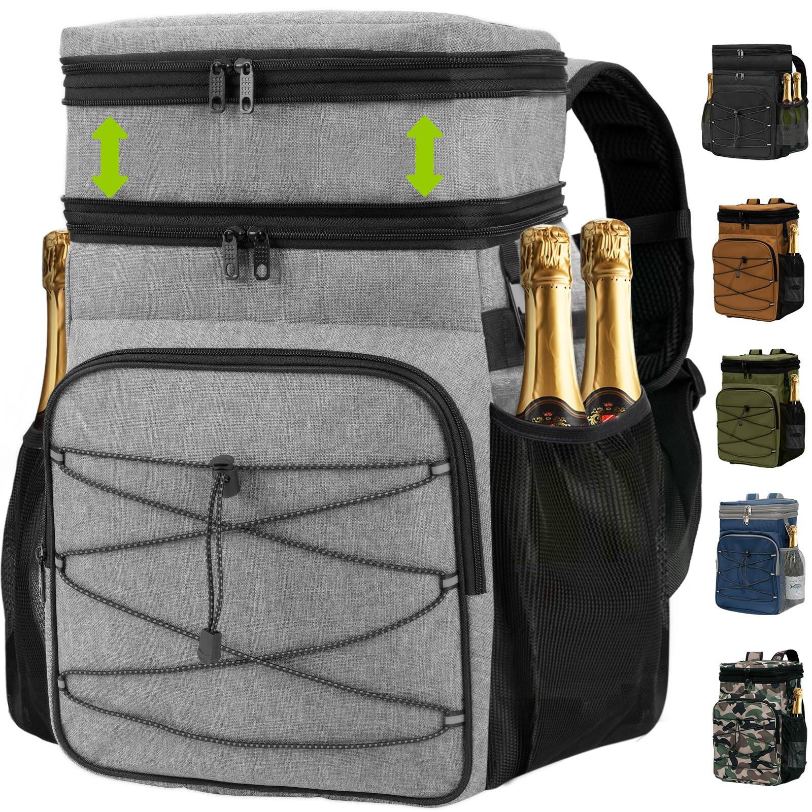 Live At Space Expandable Backpack Coolers Insulated Leak Proof 36 48 ...