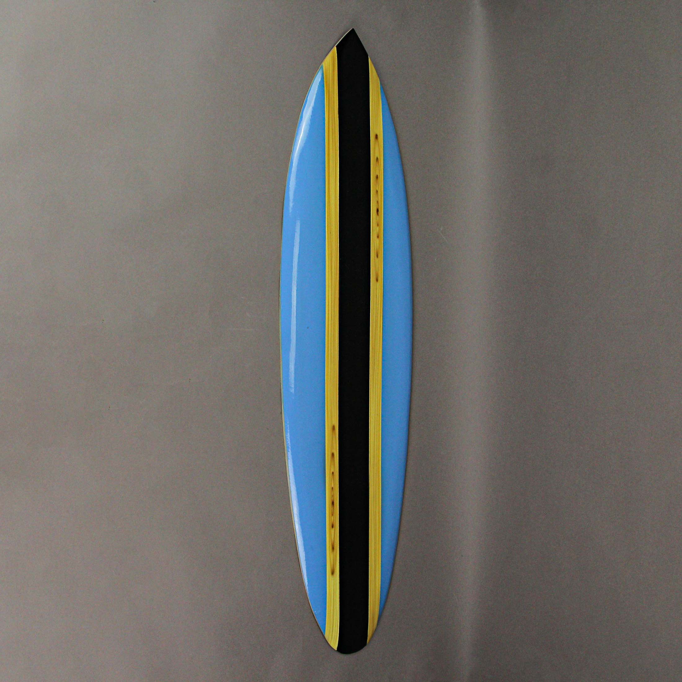 Chesapeake Bay Striped Wooden Surfboard Wall Hanging 39 inch Beach ...