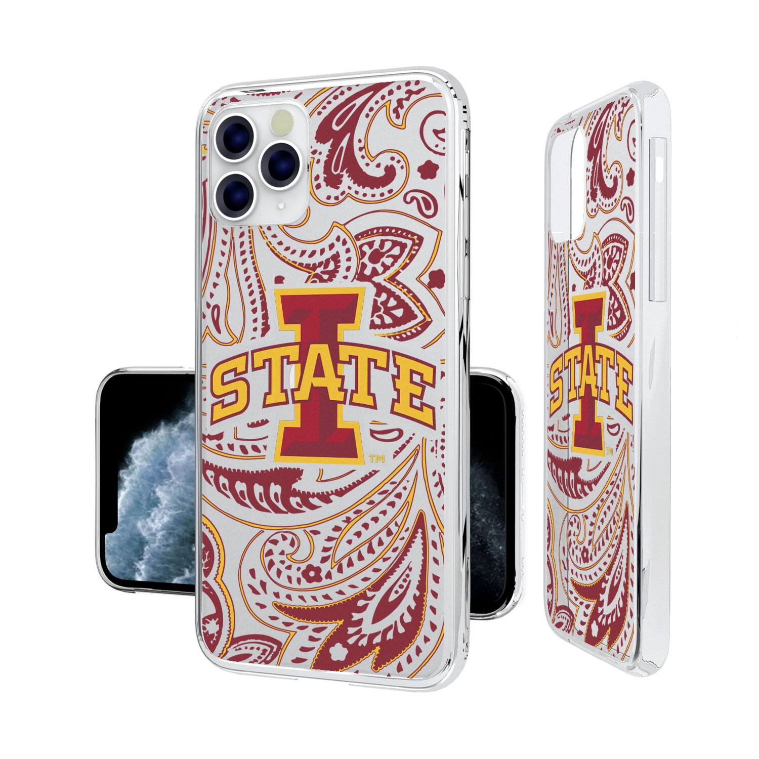 Keyscaper NCAA Iowa State Cyclones iPhone Paisley Design Clear Case 15 ...