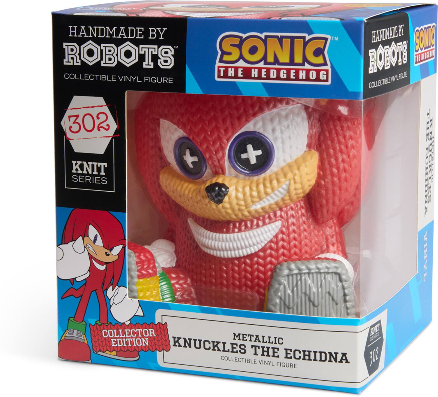 Handmade by Robots Sonic the Hedgehog Knuckles #302 (Metallic ...
