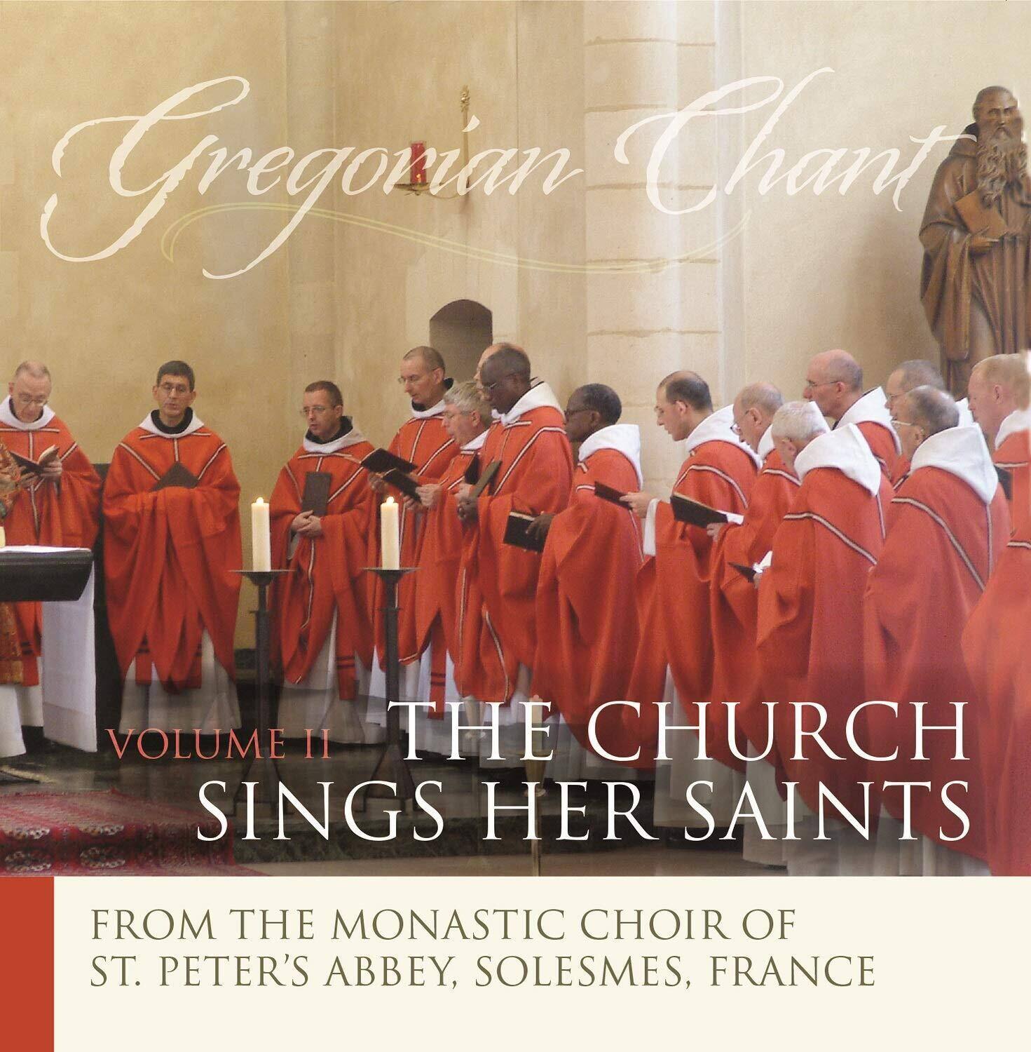 Monastic Choir Of Solesmes / Claire Gregorian Chant, Vol. 2: The Church ...