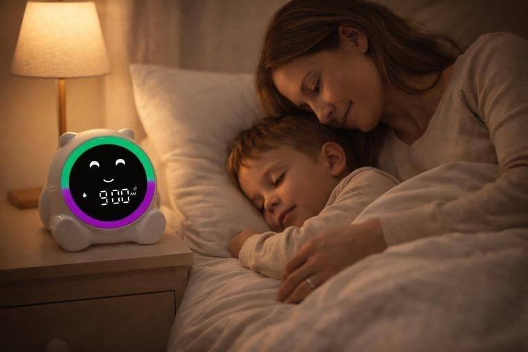 Amber Sporting Goods LIVEVIE Pali Kids Sleep Training Clock with Visual ...
