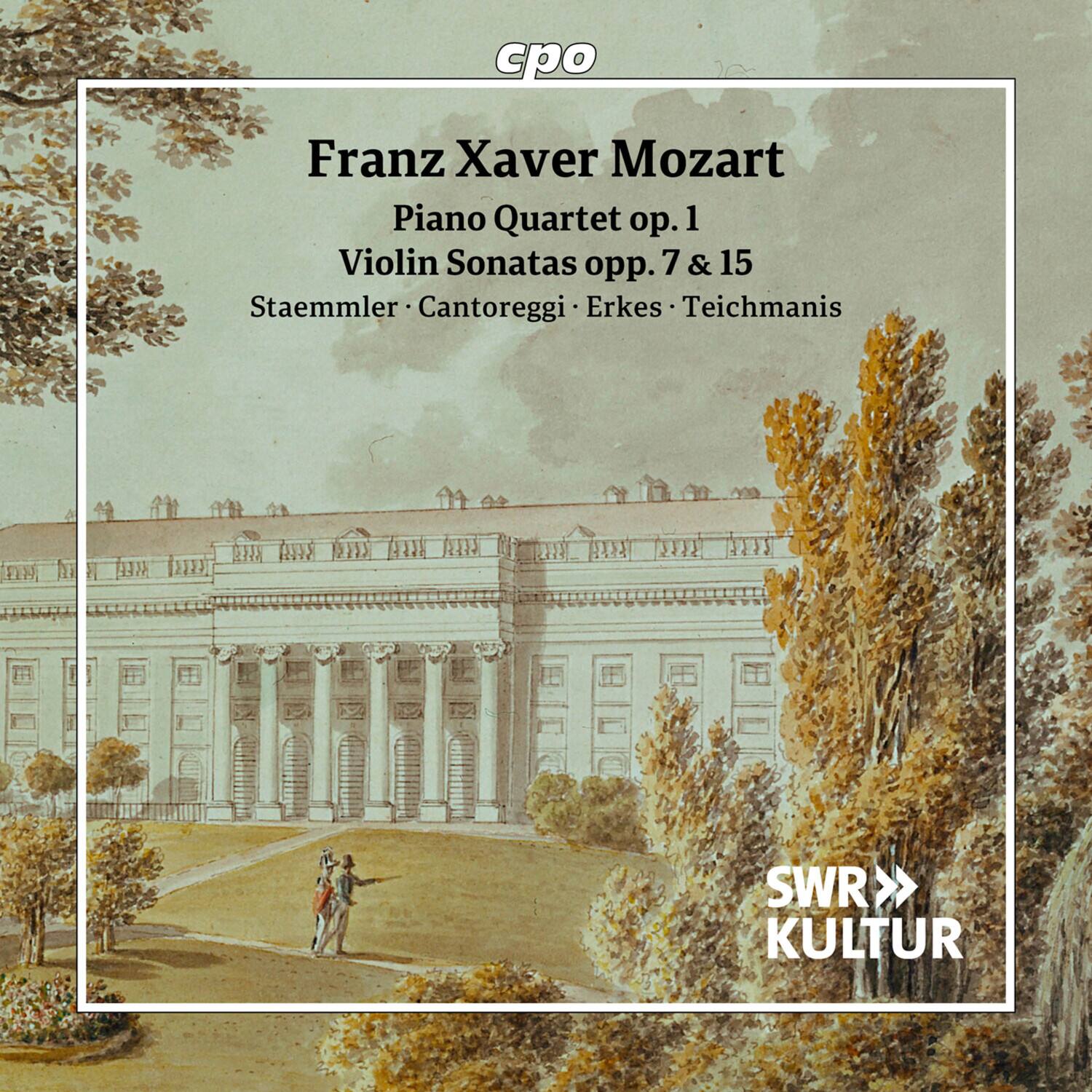Hansjacob Staemmler Piano Quartet, Op. 1; Violin Sonatas, Opp. 7 & 15 ...