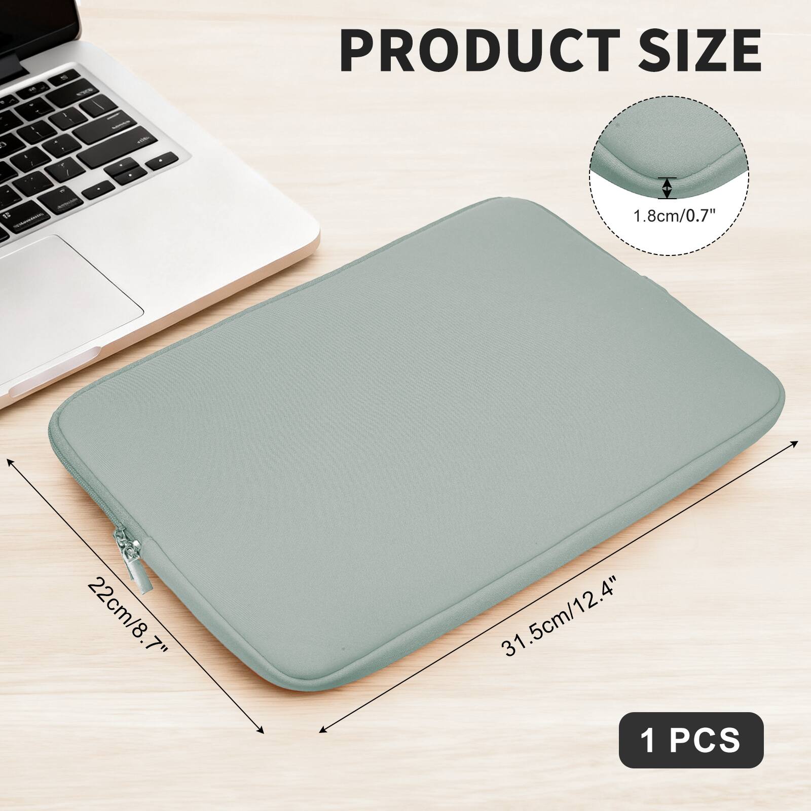 Unique Bargains Laptop Case Polyester Computer Sleeve Carrying Bag ...