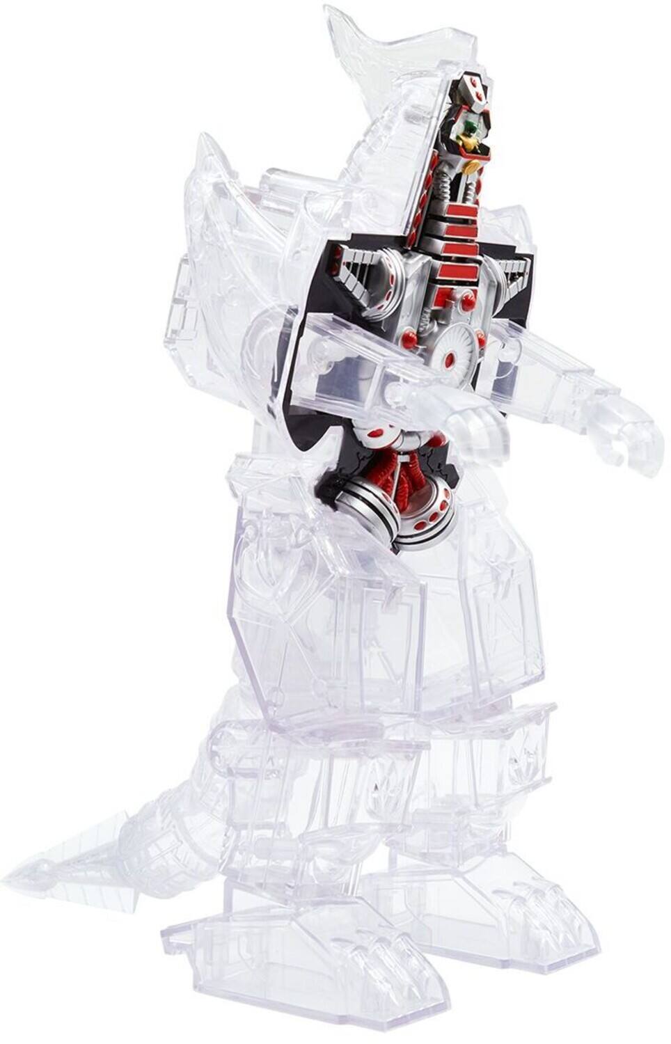 Super7 Mighty Morphin Power Rangers Super Cyborg Dragonzord (Clear ...