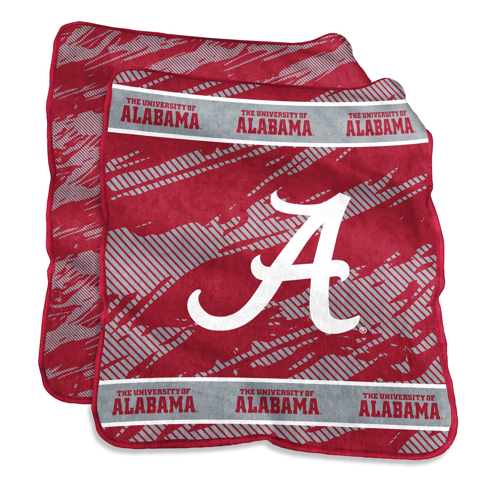 Logo Brands Alabama Crimson Tide 60" x 70" Super Soft Sherpa Throw ...