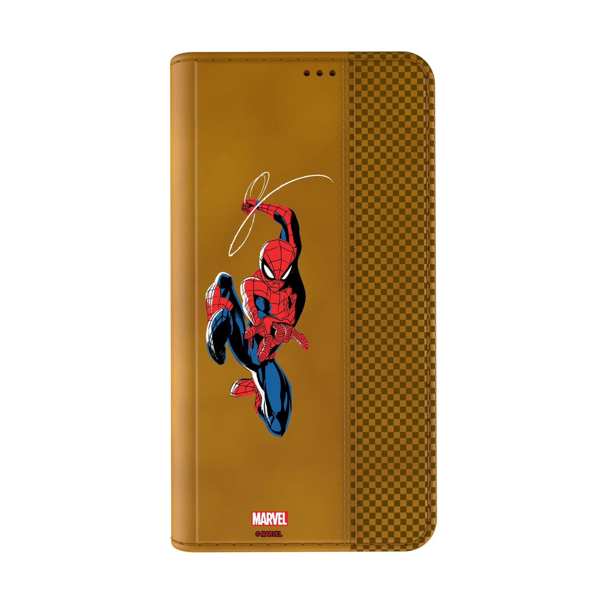 Keyscaper Marvel Badge Folio Phone Case Apple iPhone 16 Pro Max Spider ...