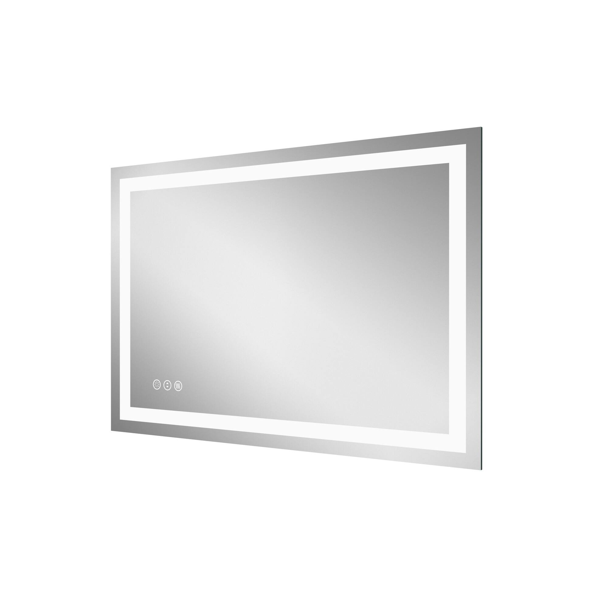 Alt View 2. Boyel Living - 30 in W x 44 in L Rectangular Frameless Wall ...