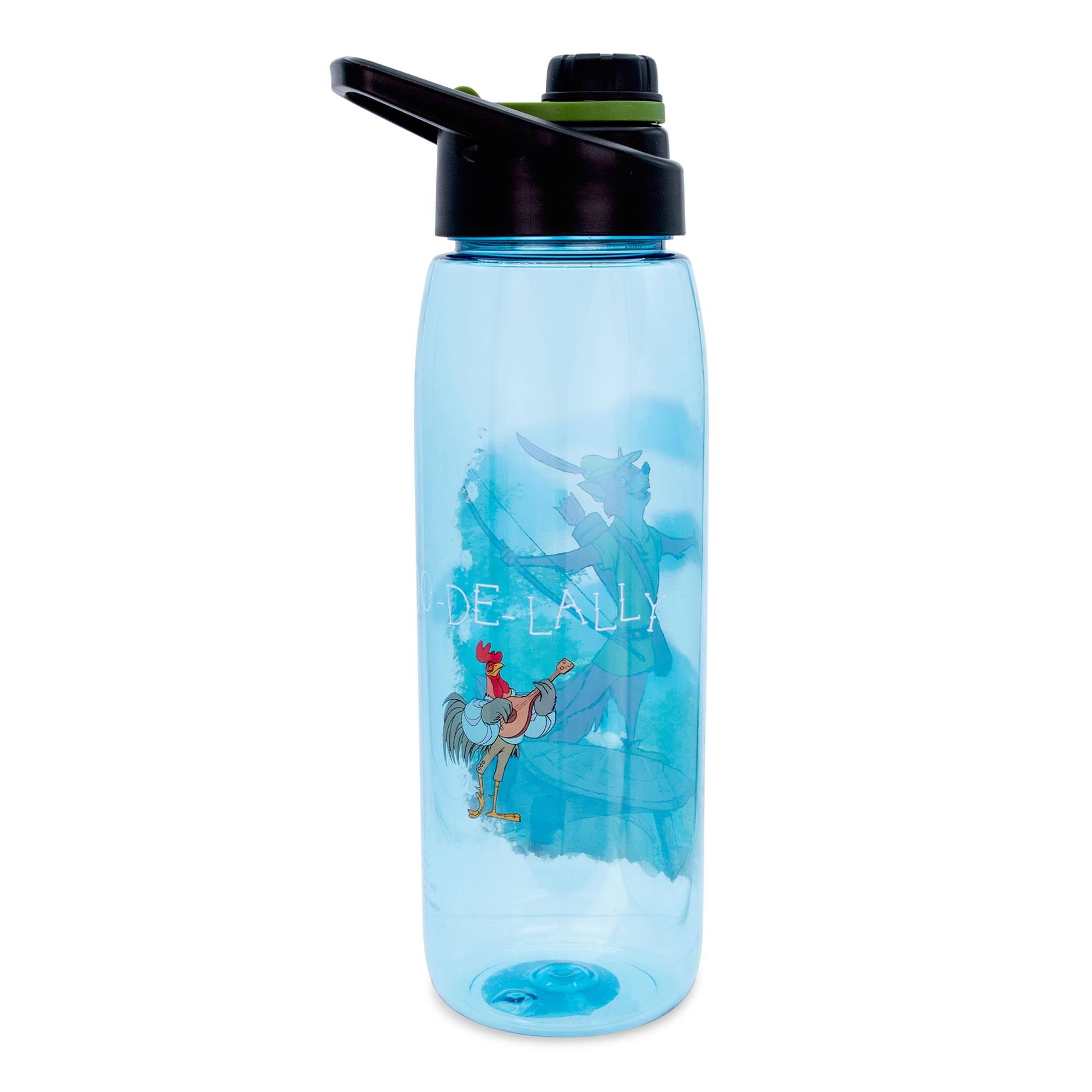 Silver Buffalo Disney Robin Hood "What A Good Day" Water Bottle with ...