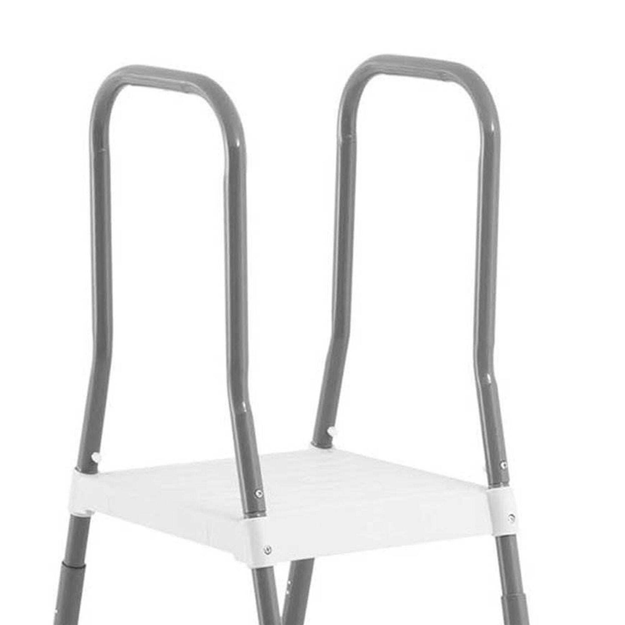 Best Buy: Intex Steel Frame Above Ground Swimming Pool Ladder + Pool ...