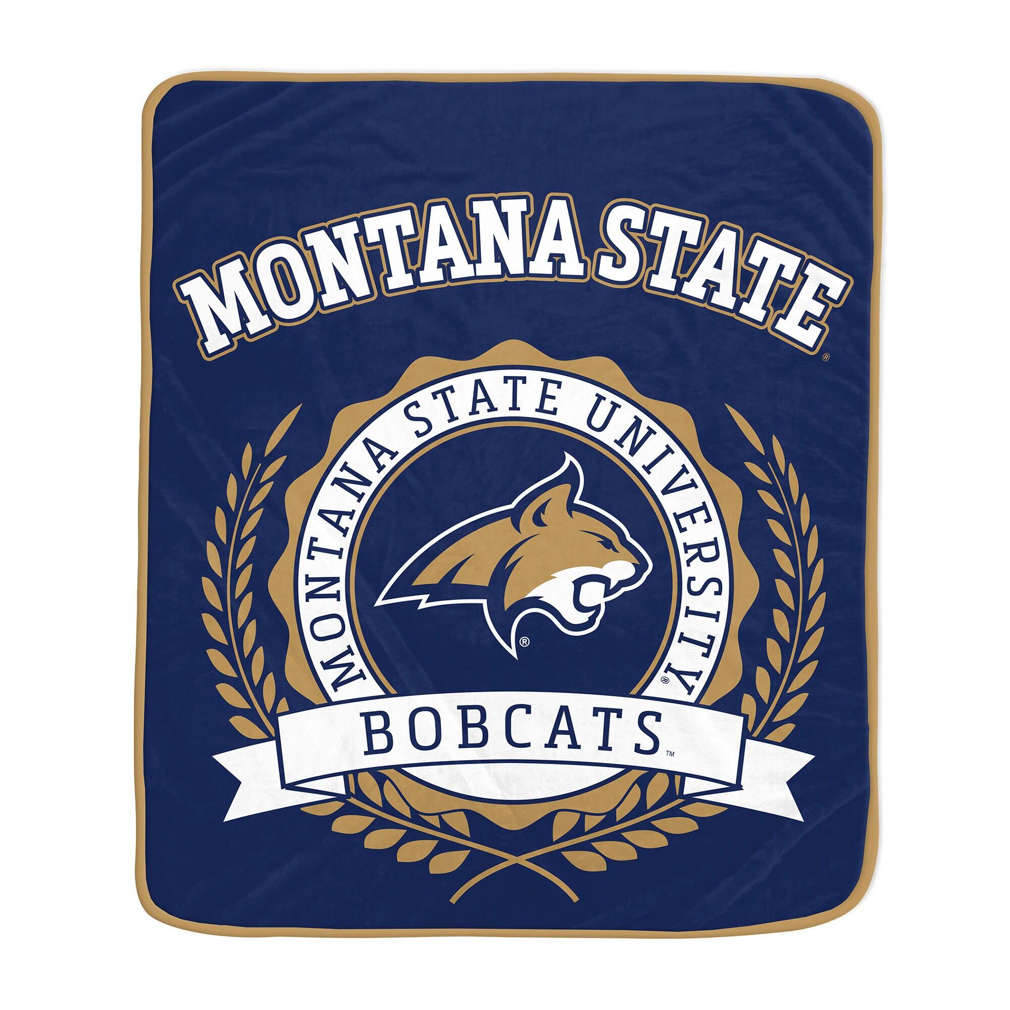 Pegasus Montana State Bobcats 50" x 60" University Crest Ultra Soft ...