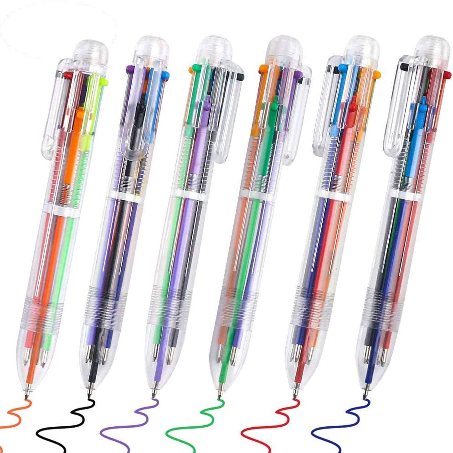 Paradigms Interiors Multicolor Pens 6 in 1 Retractable Ballpoint ...