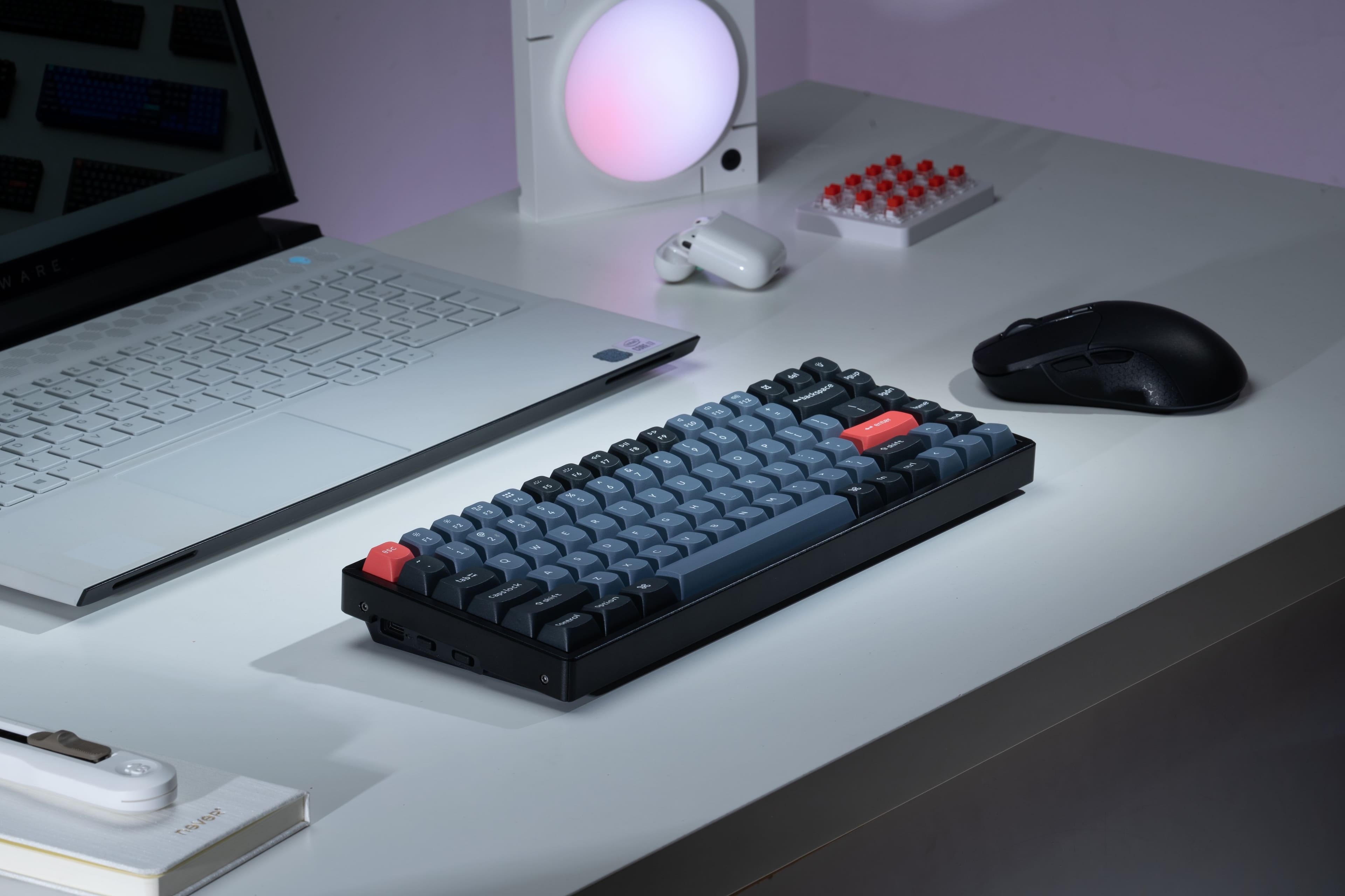 Best Buy: Keychron K2 Pro Red Switch Mechanical Keyboard Mac or PC ...
