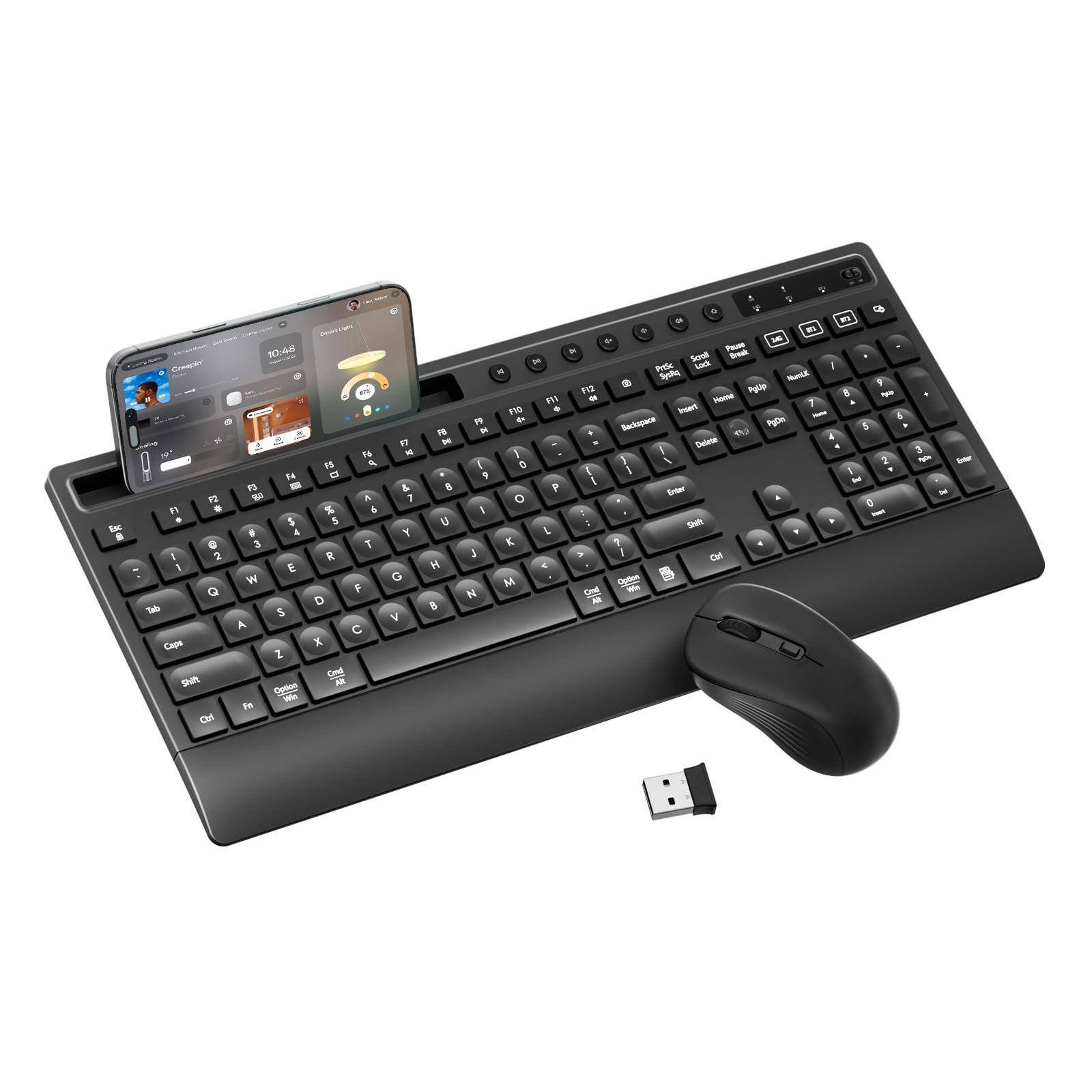 Cozy Serene And Mouse Combo Coe201 Multi device With Phone Holder Full ...