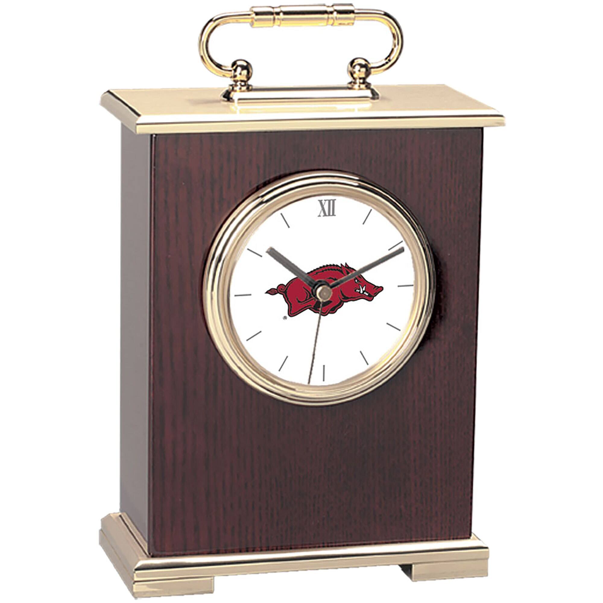 Jardine Arkansas Razorbacks Carriage Clock Gold 201198195 - Best Buy