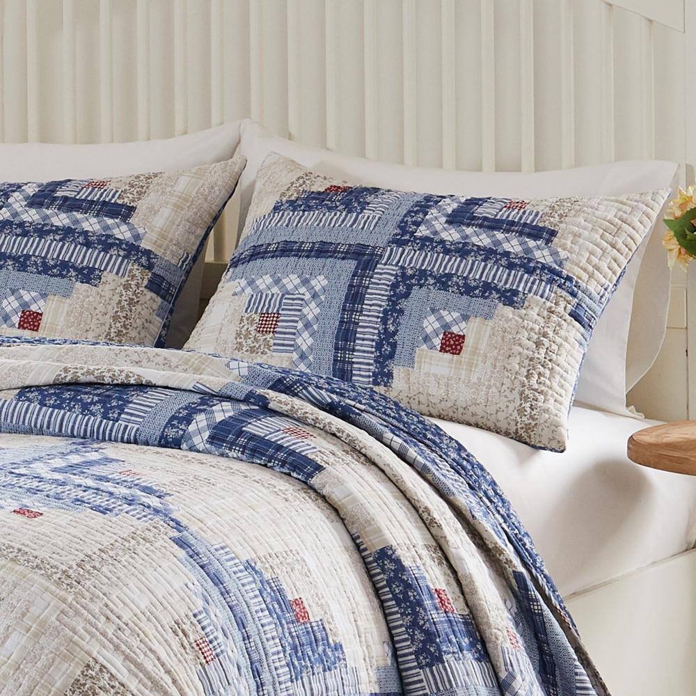 Greenland Home Fashions Reversible Rustic Log Cottage Cabin Motifs ...