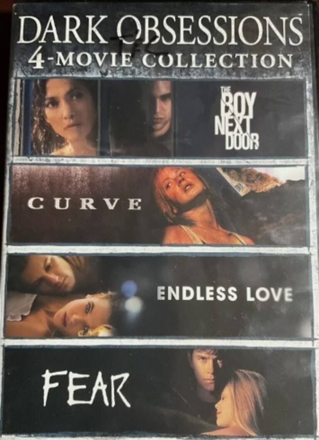 Front. Dark Obsessions 4-Movie Collection - DVD.