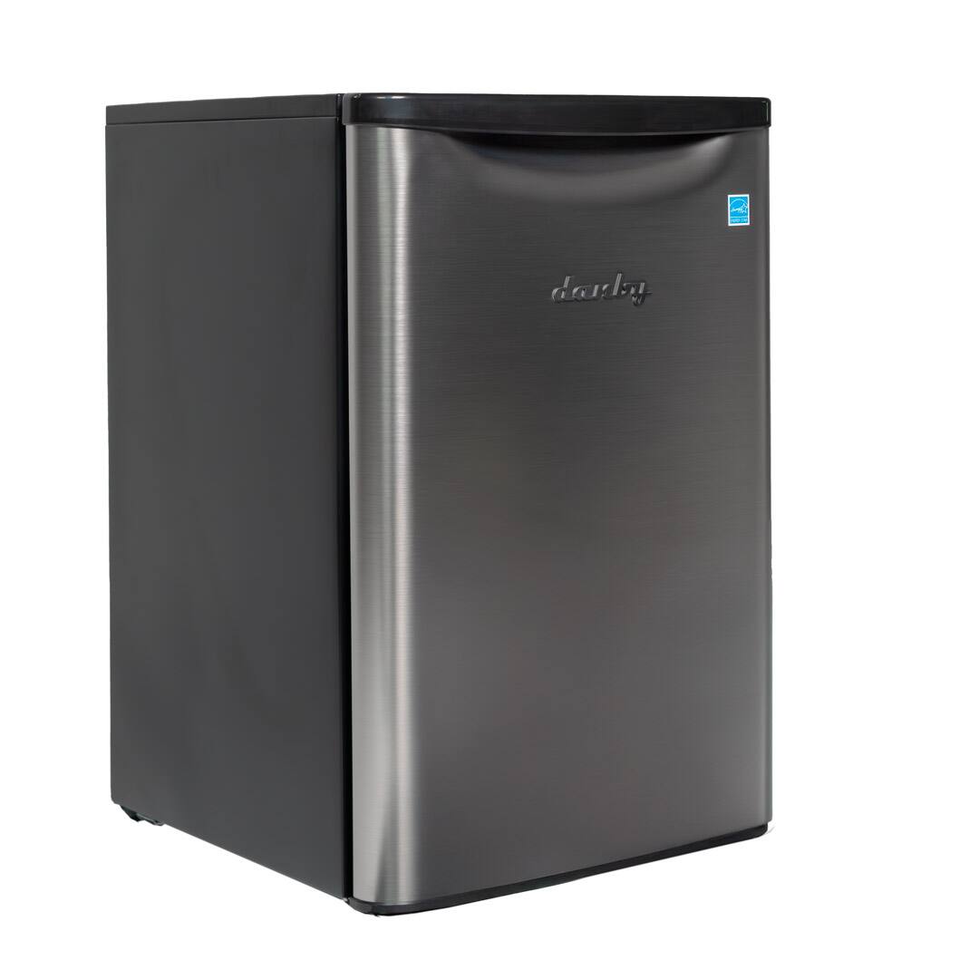 Danby 2.6 cu. ft. Contemporary Classic Compact Fridge Stainless Steel ...