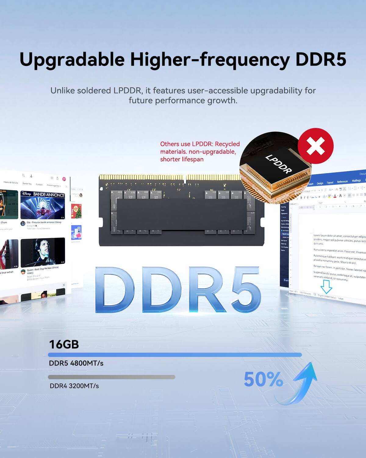 Geekom Air12 Mini PC with 12th Gen Intel N100, 16GB DDR5 RAM& 512GB ...