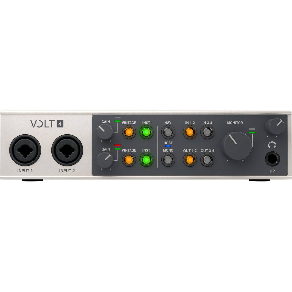 Universal Audio Volt 4 Portable 4x4 USB 2.0 Audio Interface VOLT4 ...