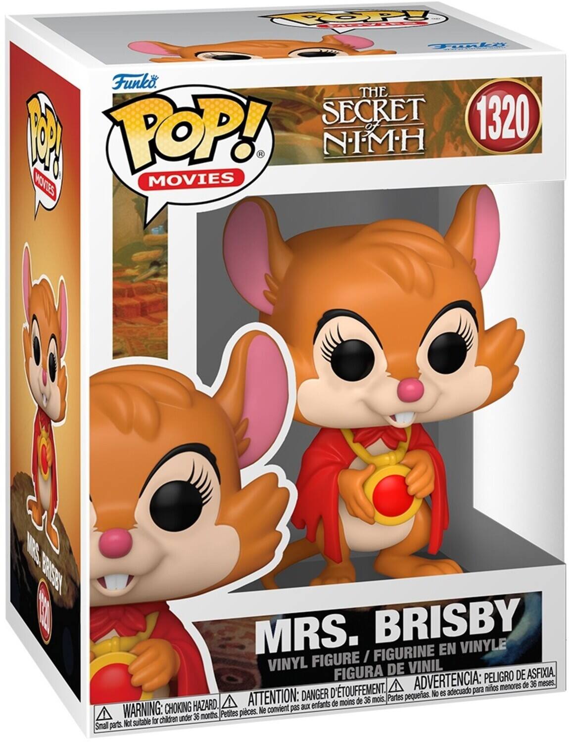 Funko POP! MOVIES: The Secret of Nimh Mrs. Brisby Collectibles Multicolor 889698674379 - Best Buy