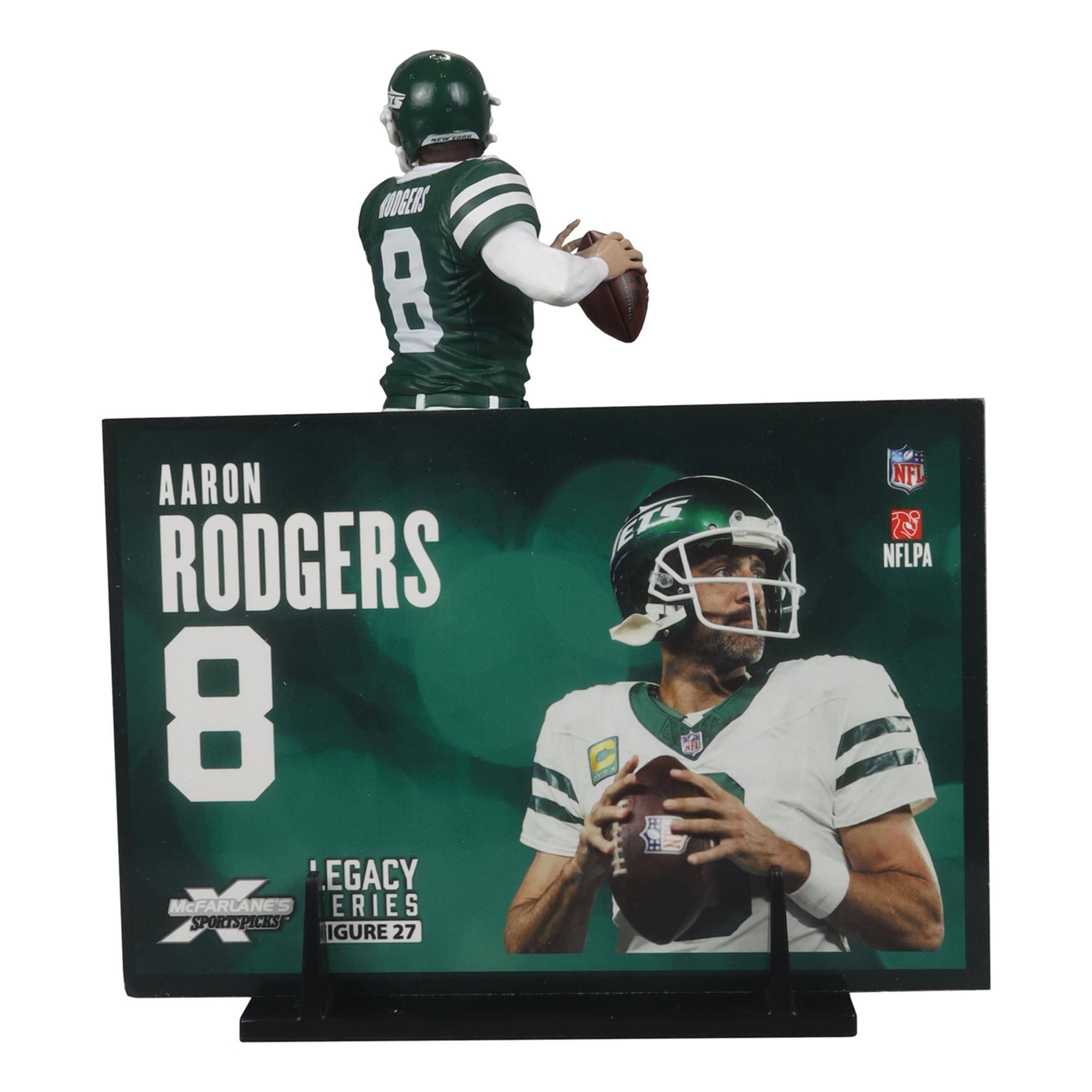 McFarlane Toys McFarlane NFL Aaron Rodgers (New York Jets) Action ...