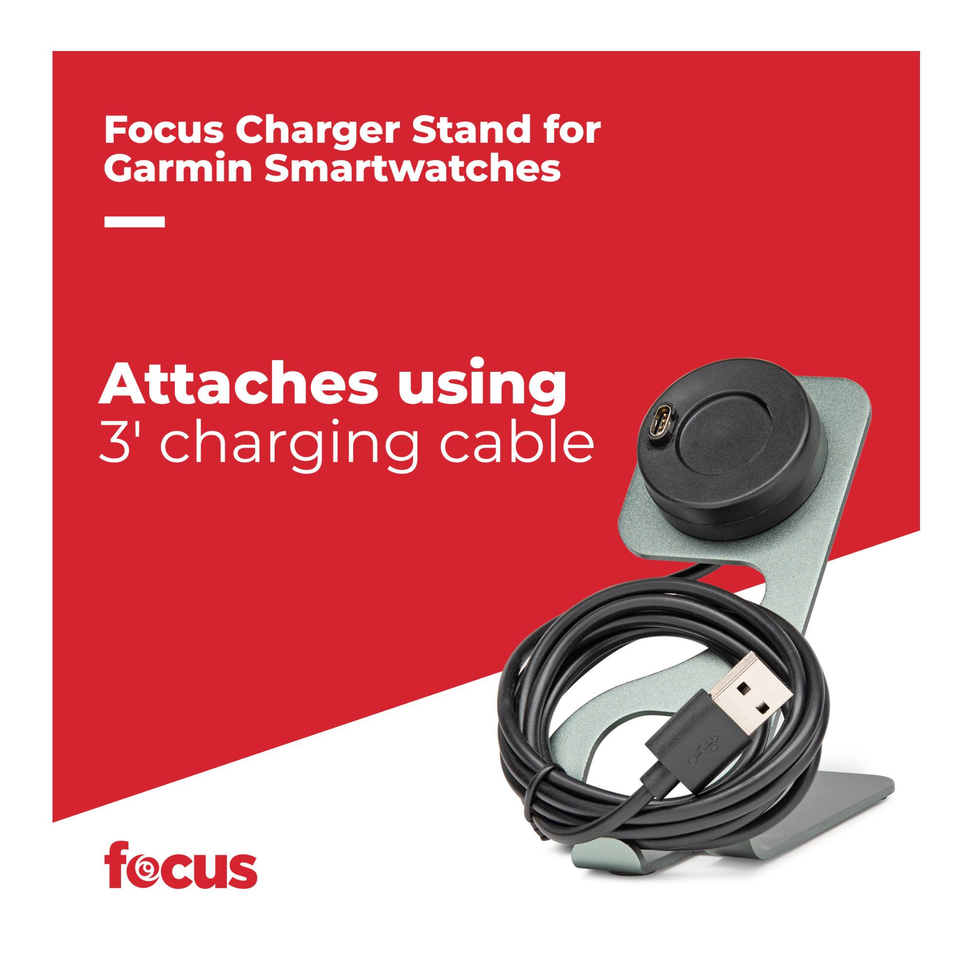 Garmin Forerunner 165 GPS Smartwatch (Black/Gray) with Charging Stand ...