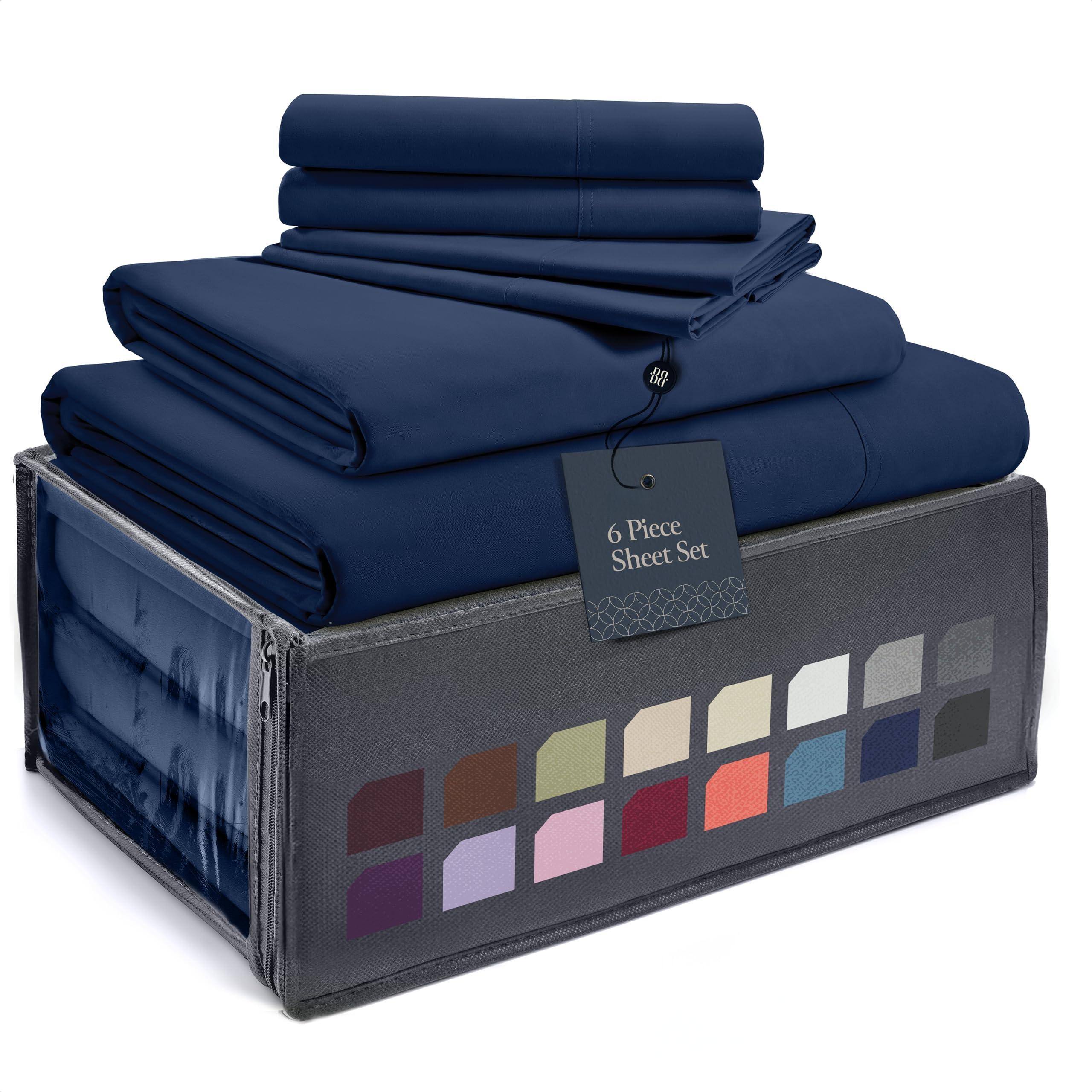 SKAR Audio Silky Soft Sheet Set - Luxury Bed Sheets For Queen Size ...
