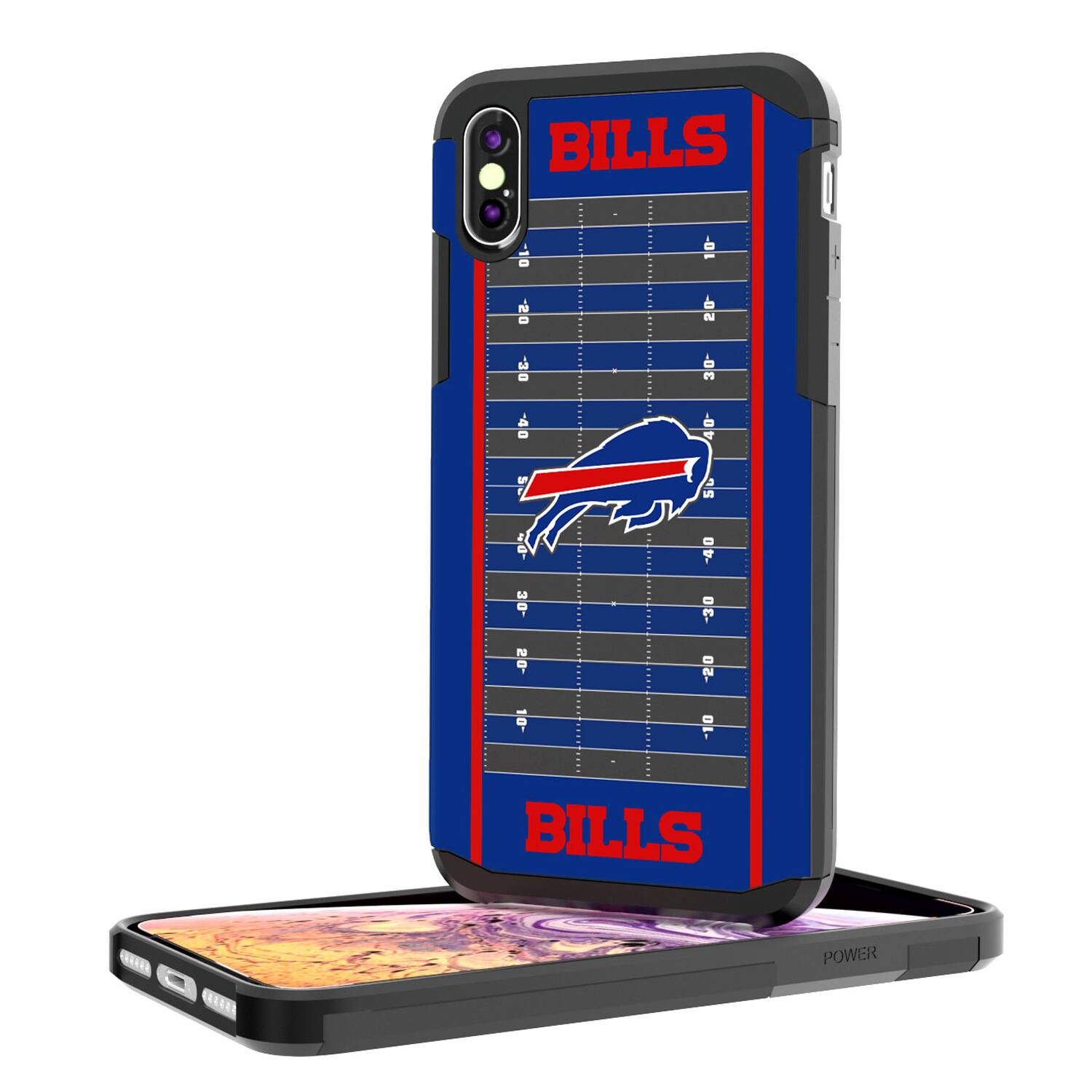 Keyscaper NFL Buffalo Bills iPhone Rugged Field Design Case 14 ...