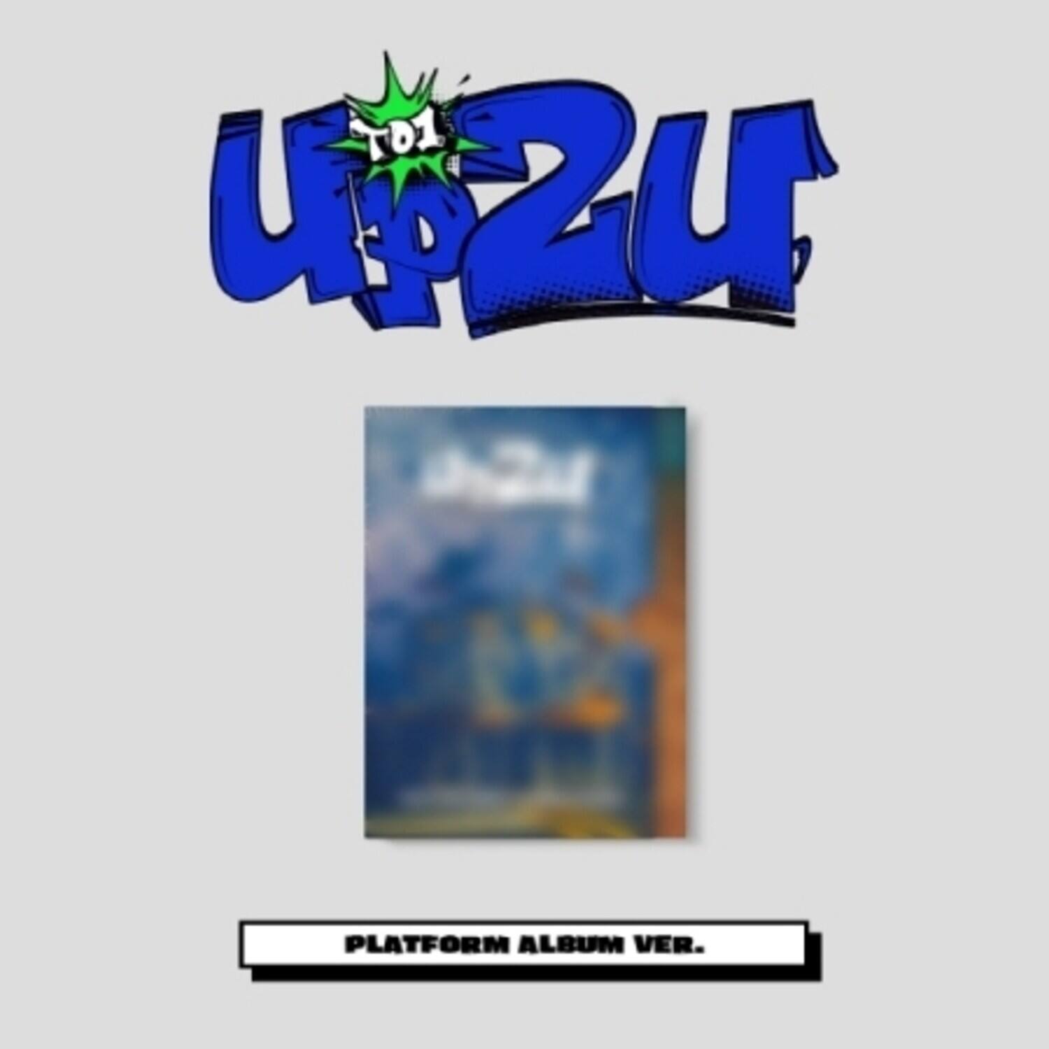 To1 Up2U Platform Version incl. 2 Photocards, logo Sticker + Accordion ...