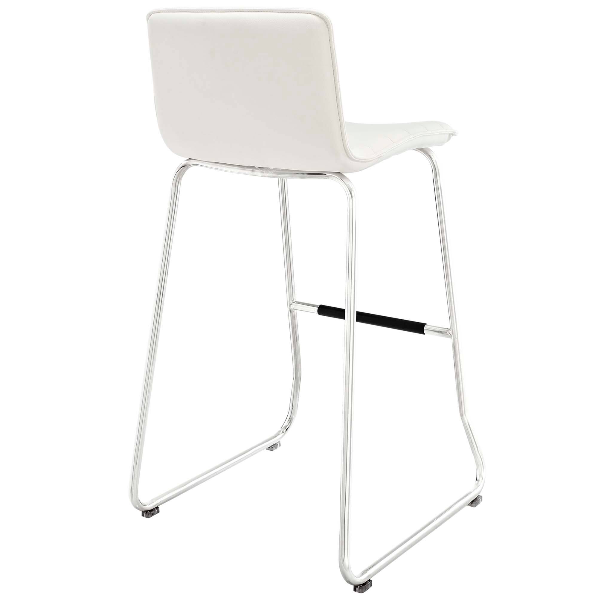 Dive Bar Stool by Modway White EEI-1030-WHI - Best Buy