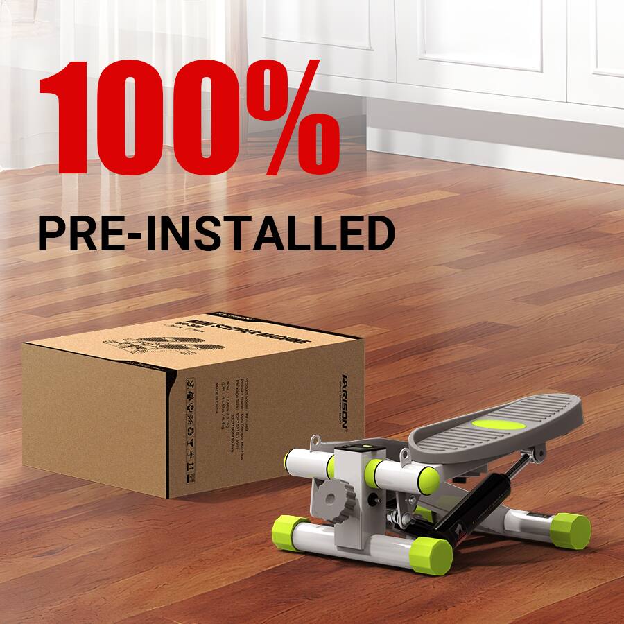 HARISON Mini Stepper with LCD Monitor, 300LB Capacity, Portable Under ...