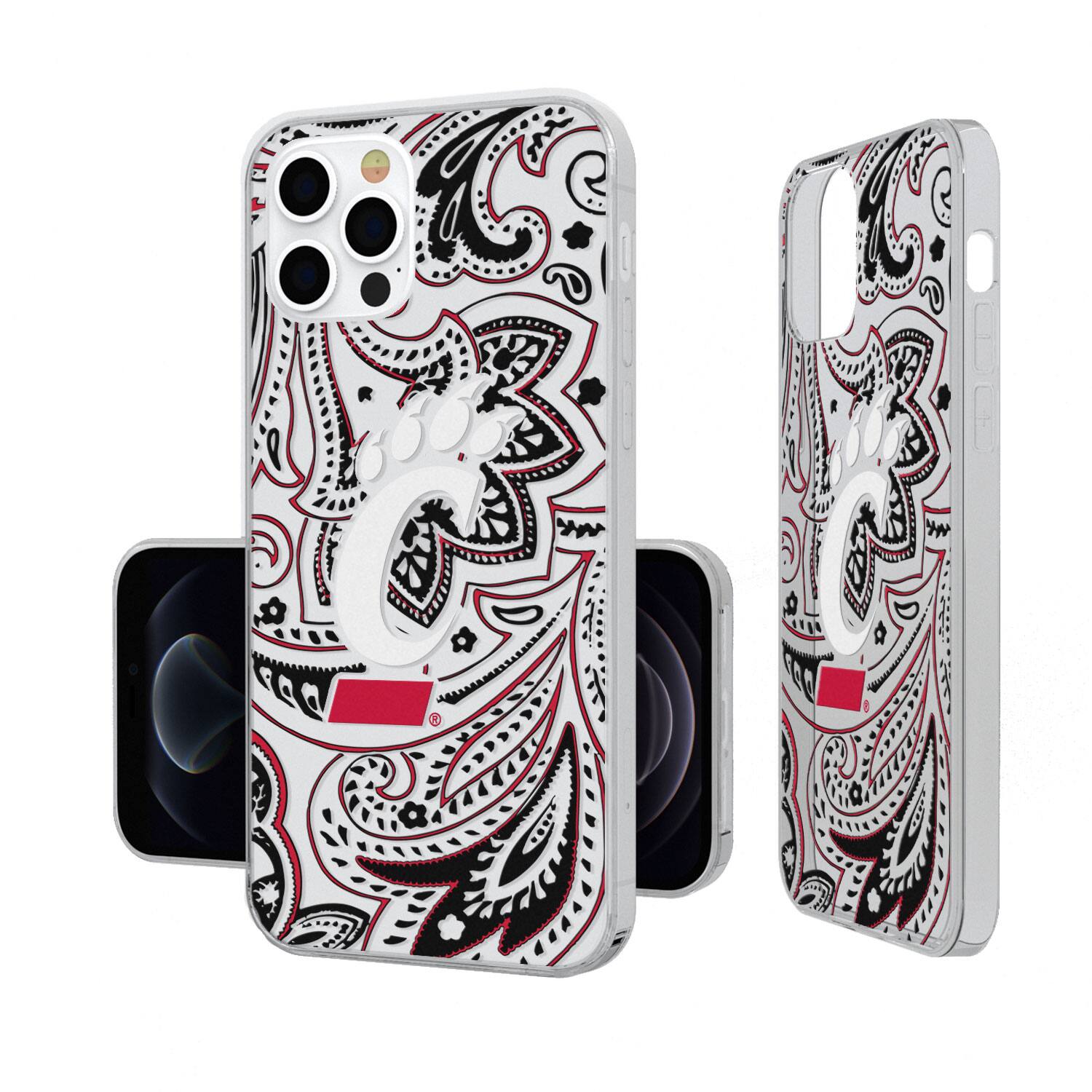 Keyscaper NCAA Cincinnati Bearcats iPhone Paisley Design Clear Case ...