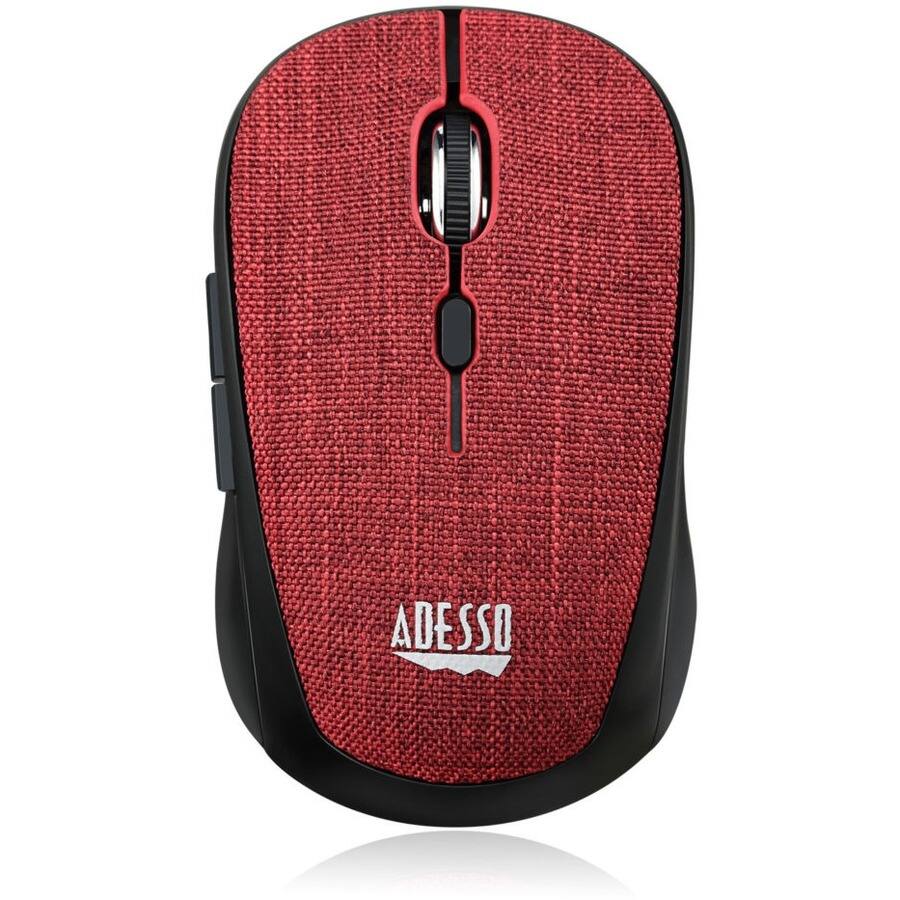 Adesso iMouse S80R Wireless Fabric Optical Mini Mouse Optical Wireless ...
