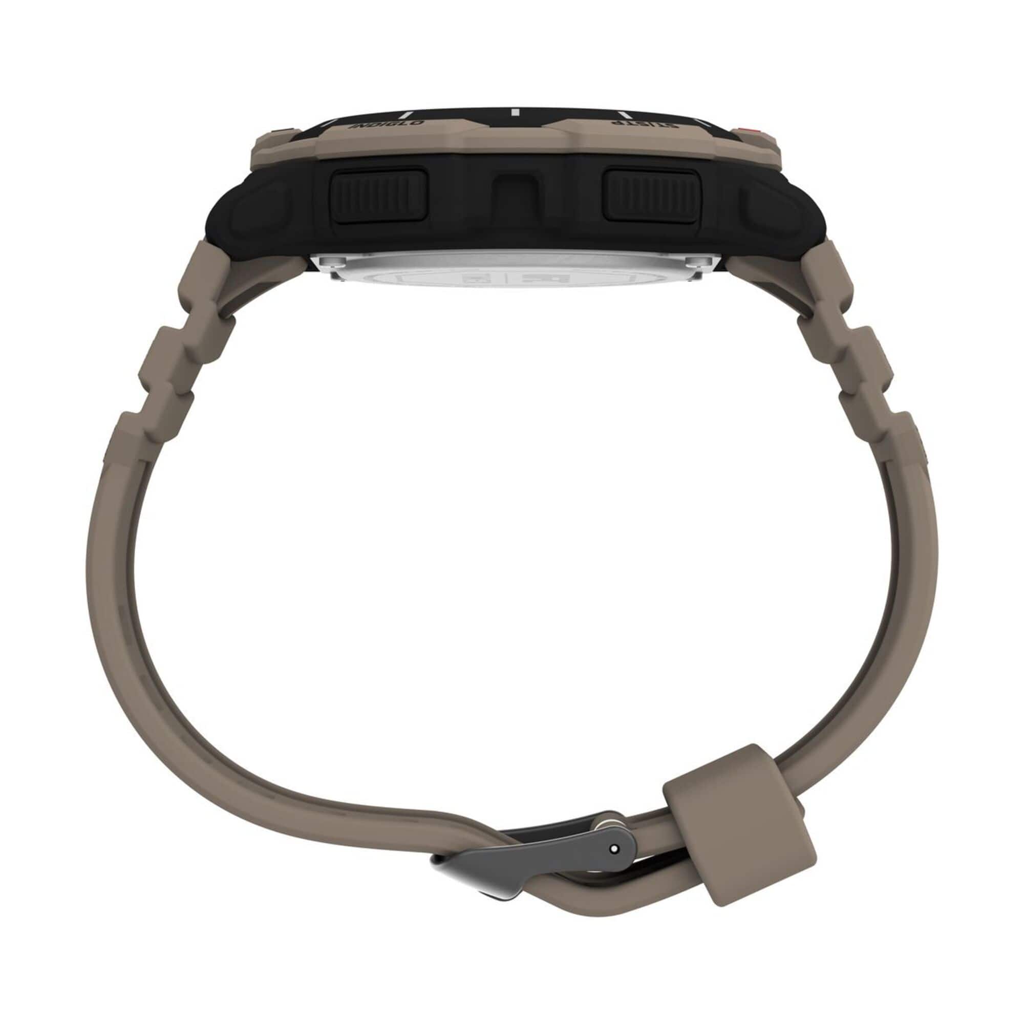 Best Buy: Timex Men's UFC Rumble 50mm Watch Tan Strap Digital Dial ...