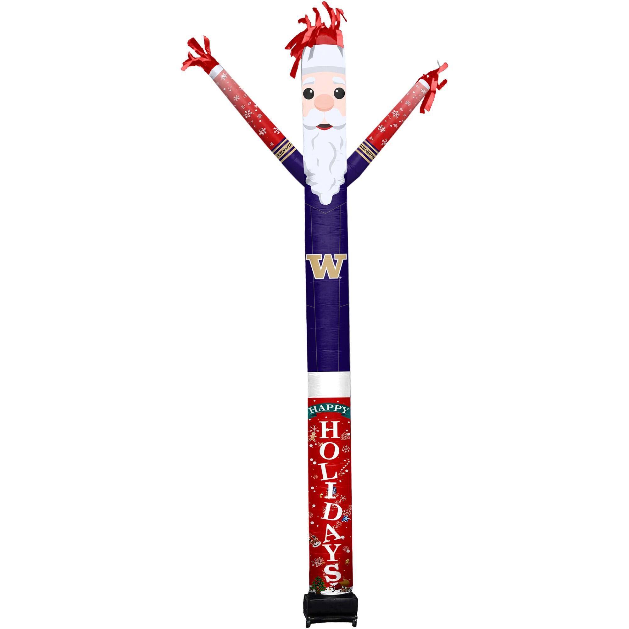 Sporticulture Washington Huskies Santa Claus Inflatable Crazy Sports ...
