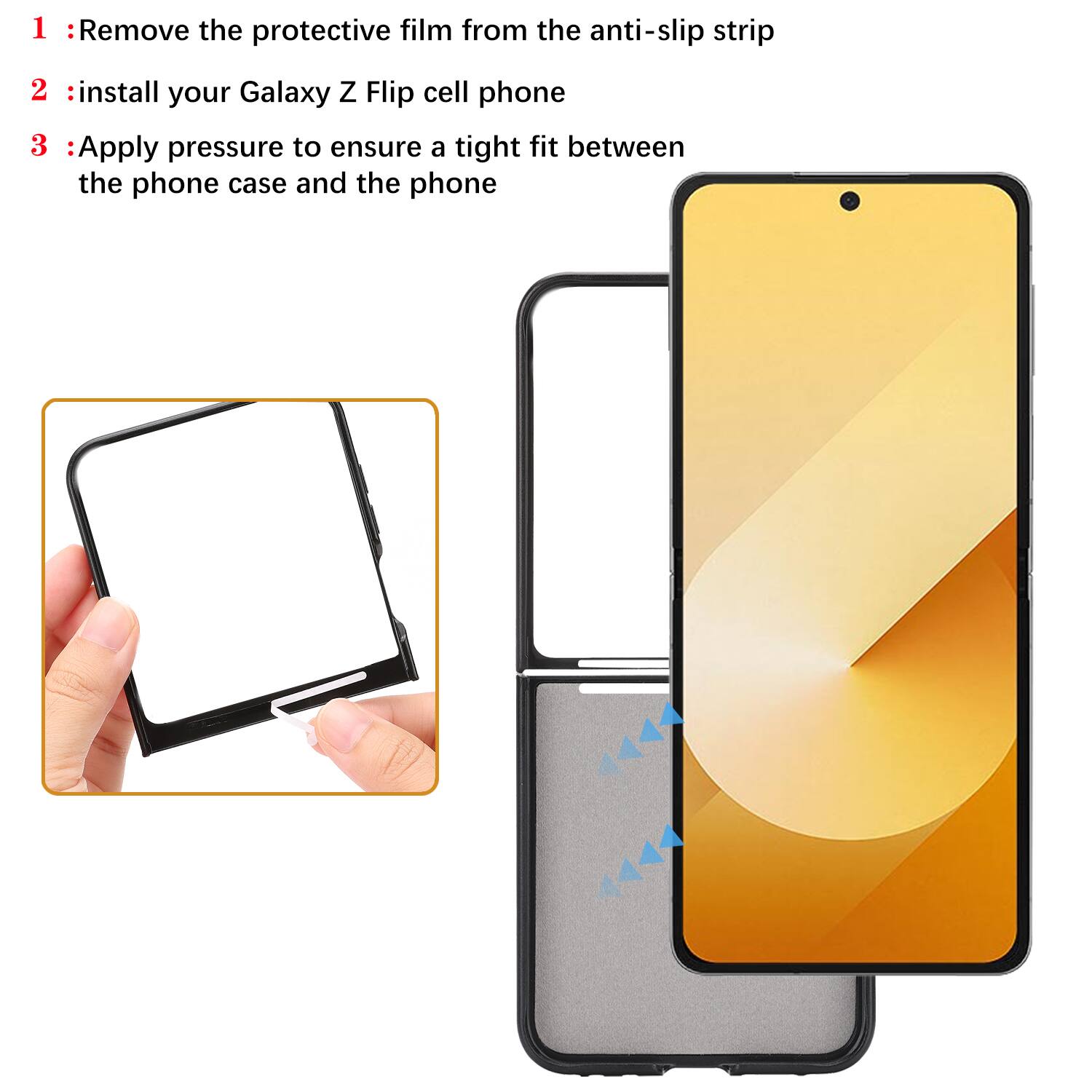 Dteck Detachable Wallet Case for Samsung Galaxy Z Flip7,Premium PU ...