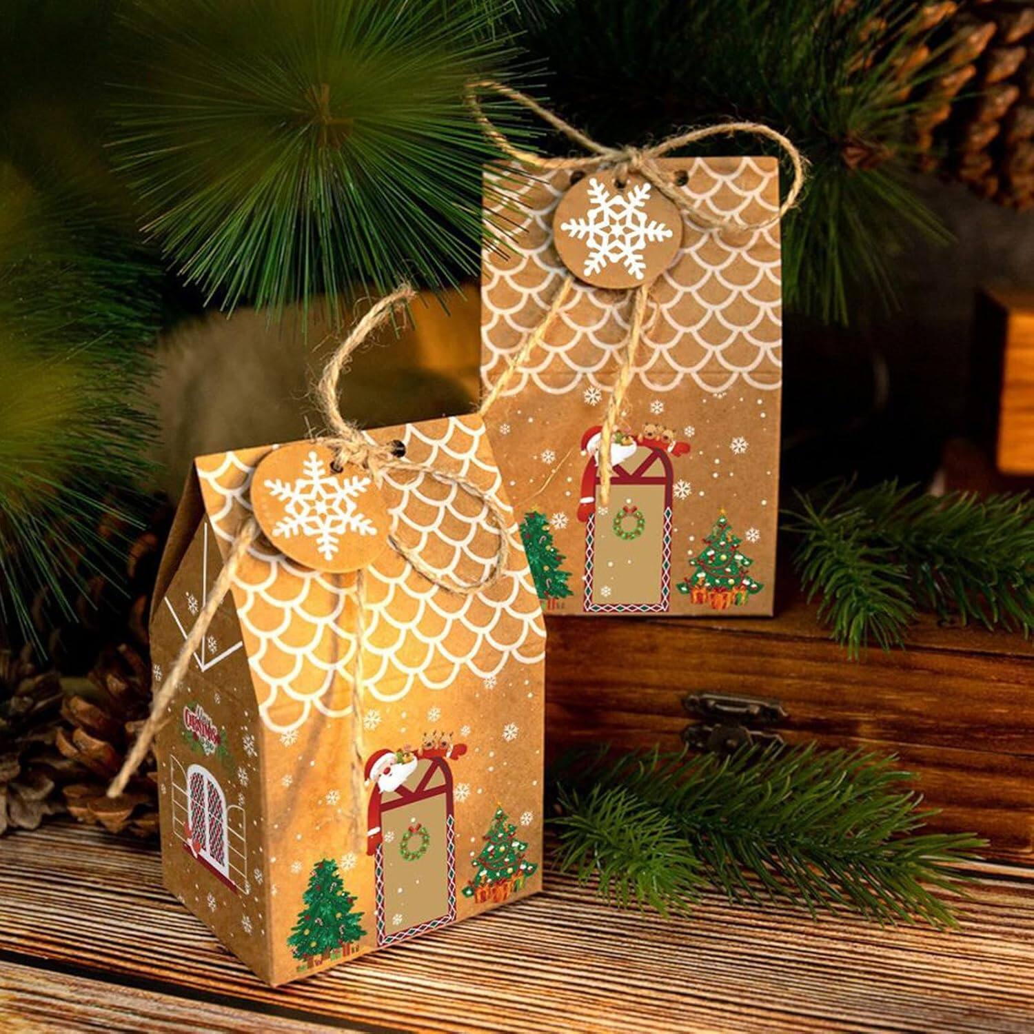 Auledio 24 Empty Advent Calendar Boxes to Fill,24 Days Countdown ...